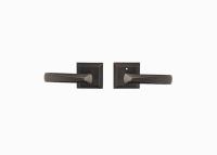 China Passage American Door Handles Reversible Non Locking Lever Set For Hallway / Closet for sale