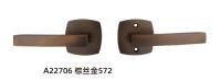 China Amertop Brass Door Handle Lever with Modern Design for Home Bedroom or Bathroom Privacy for sale