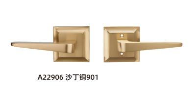 China Amertop Privacy Door Lever, Locking Door Handle Set for Heavy Duty Interior Bathroom Bedroom Door for sale