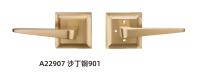 China Amertop American Door Handles Square Exterior Passage Door Lever for sale