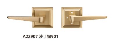 China Amertop American Door Handles Square Exterior Passage Door Lever for sale