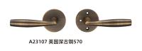 China Amertop Entry Lever Lock Set for Exterior Door,Bronze Heavy Duty Door Lock Handle for sale