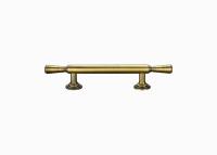 China Modern Gold Brass Door Pull Handle Round 3D Design for sale