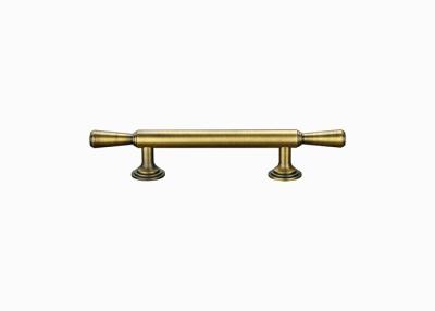 China Modern Gold Brass Door Pull Handle Round 3D Design for sale