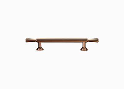 China Long Solid Brass Cabinet Pull Handles For Villa Apartment for sale