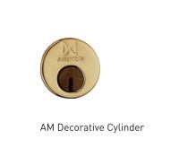 China Rubbed Bronze Brass Mortise Cylinder , Door Hardware Cylinder for sale