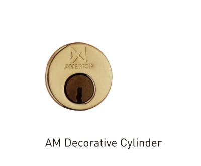 China Rubbed Bronze Brass Mortise Cylinder , Door Hardware Cylinder for sale