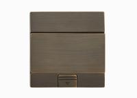 China Amertop Pop up Floor Outlet with Brass Cover Outlet and Receptacle Box for sale
