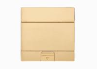 China Flip Lid Cover Floor Box Kit 1 Gang Cover Tamper Weather Resistant Receptacle Outlets for sale