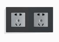 China Electric Light Brass Switches And Sockets Nordic Style For Decorative Hotel Home for sale