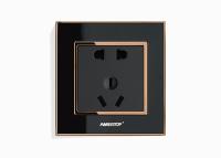 China Modern Electric Brass Switches And Sockets For Home / Apartment for sale
