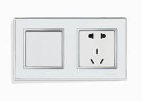 China 163.5mm 91.5mm Brass Switches And Sockets Electric Plugs Sockets for sale