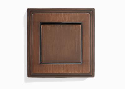 China Home Bedroom Brass Switches And Sockets 86mm 90mm for Decorative for sale
