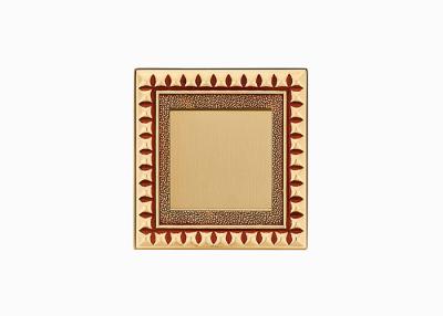 China Screwless Brass Switches And Sockets Antique Gold 87mm Length for sale