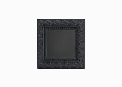 China Luxury Brass Switches And Sockets EU Brushed Brass Panel 87mm 91.2mm for sale
