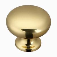 China Round Brass Cabinet Pull Handles Drawer Cabinet Pulls And Knobs With Screw for sale