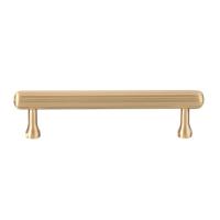 China 128mm Brass Kitchen Door Handles Kitchen Cabinet Furniture Pull Handles for sale