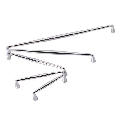 China Metal Wardrobe Pull Furniture Brass Kitchen Handle Cabinet Drawer Handle for sale