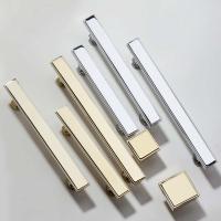 China Amertop Morden Wardrobe Door Handles Brass Light Luxury Door Cabinet Handle for sale