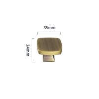 China Kitchen Gold Brass Cabinet Pull Handles 192mm For Apartment Villa for sale