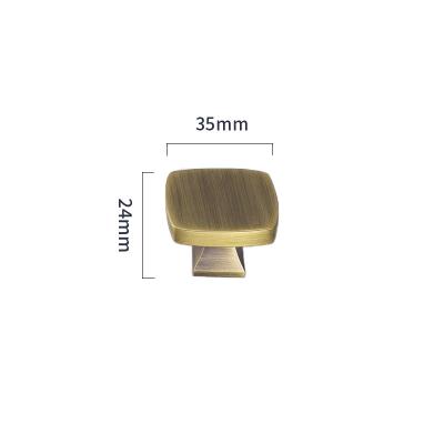 China Kitchen Gold Brass Cabinet Pull Handles 192mm For Apartment Villa for sale