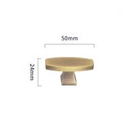 China Kitchen Gold Brass Cabinet Pull Handles 192mm For Apartment Villa for sale