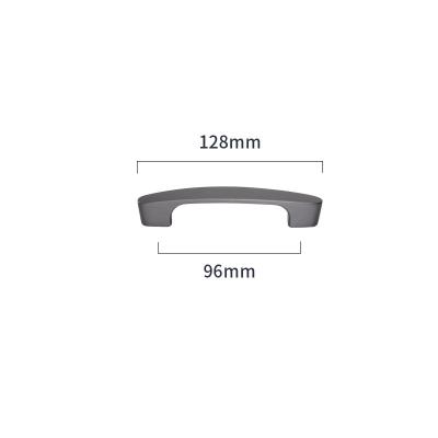 China 128mm 160mm Modern Brass Cabinet Pulls Kitchen Hardware Mini Drawer Knob for sale