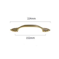 China Furniture 167*37mm Brass Cabinet Pull Handles Cabinet Accessories for sale