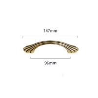 China 28*35mm 30*147mm Vintage Antique Brass Drawer Pulls Door for sale