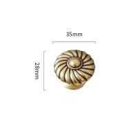 China 28*35mm 30*147mm Vintage Antique Brass Drawer Pulls Door for sale
