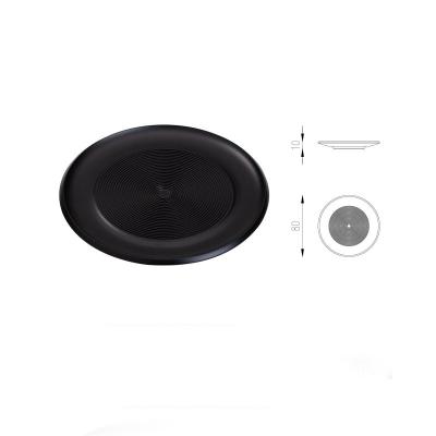 China Unique Design 80MM Brass Cabinet Pull Handles Solid Brass Saucer for sale