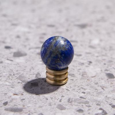 China Mid Century Style 29*14mm Brass Round Cabinet Knob Brass Furniture Handles for sale