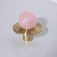 China Round Brass Dresser Knobs Drawer Pulls Handles Cabinet Door Knob Handle Antique Rustic for sale