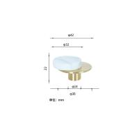 China Amertop Hardware Kitchen Cabinet Knobs Solid Brass Door Handle for sale