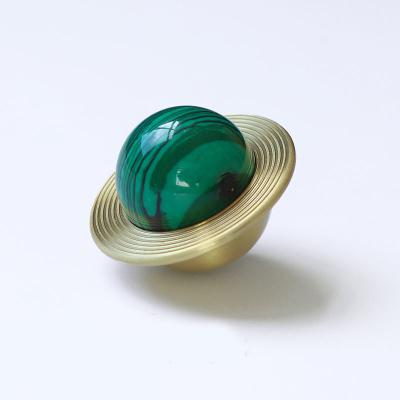 China Fashion Unique Planet Drawer Pulls Brass Kitchen Cabinet Knob Handles for sale