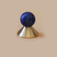 China Jade Knobs Brass Cabinet Pull Handles 29*31mm Brass Pull Handle for sale