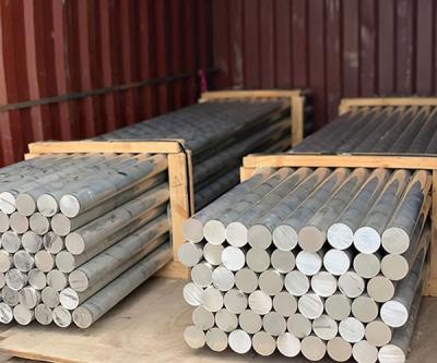 China Customized 5052 Aluminum Round Bar Mill Finish Polished Surface for sale