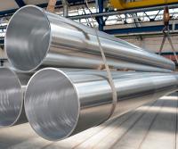 China Hair Line Surface 5056 Aluminium Round Pipe 0.5-200mm Thickness for sale