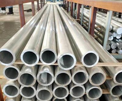 China T4 T5 T6 Aluminum Tube Pipe 7075 Aluminum Tube Rough Surface Anodized Powder Coated for sale