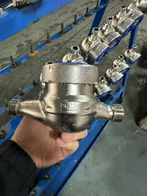 China Precision Investment Cast 304 Stainless Steel Water Meter Body with Silica Sol Process for High Integrity for sale