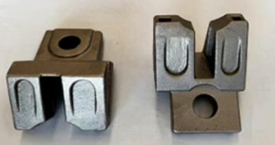 China Solid as steel, accurate as lock-carbon steel lock head casting for construction machinery, escorting heavy-duty projects for sale