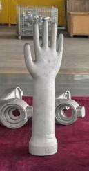 China Aluminum Gravity Cast Hand Model – Industrial Art Sculpture for sale