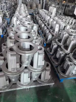 China HT200 Gray Iron and QT450-10 Ductile Iron Water Pump Bracket Casting with Sand Casting Process for sale