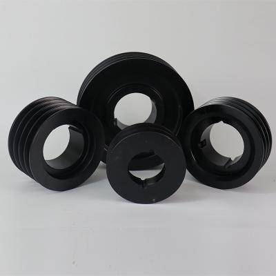 China GG20-GG40 Grey Iron Cast Iron Pulley with IT7 Machining Accuracy and ISO 1940 Dynamic Balancing for Power Transmission for sale