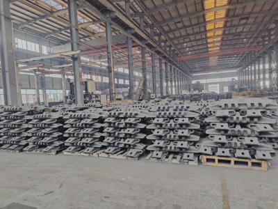 China Premium Cast Steel Excavator Track Shoe with HRC 46-51 Hardness, ≥85J Impact Toughness, and ISO 9001 Certification for sale
