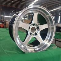 China High-Performance A356.2 T6 Aluminum Alloy Wheel Rim JWL/VIA Certified for Passenger Cars in 15