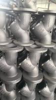 China Sand-Cast Ductile Iron QT450 Filter Casting for sale