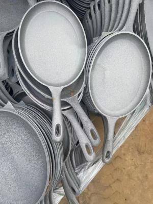 China Grey Cast Iron Skillet Frying Pan with Customizable Sizes (18cm to 40cm) Ready for Seasoning for sale