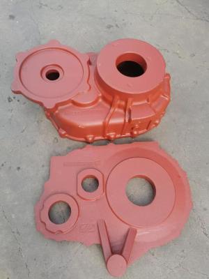 China Grey Cast Iron HT250 Engine Oil Pan with Red Anti-Rust Paint Coating and Custom Design Support for sale