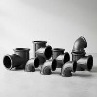China Corrosion Resistant Cast Iron Drainage Pipe Fittings with High Structural Strength in Standard Sizes for sale